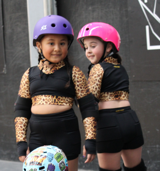 Frozen Couture beginner crash shorts – iSkate Canterbury Australia